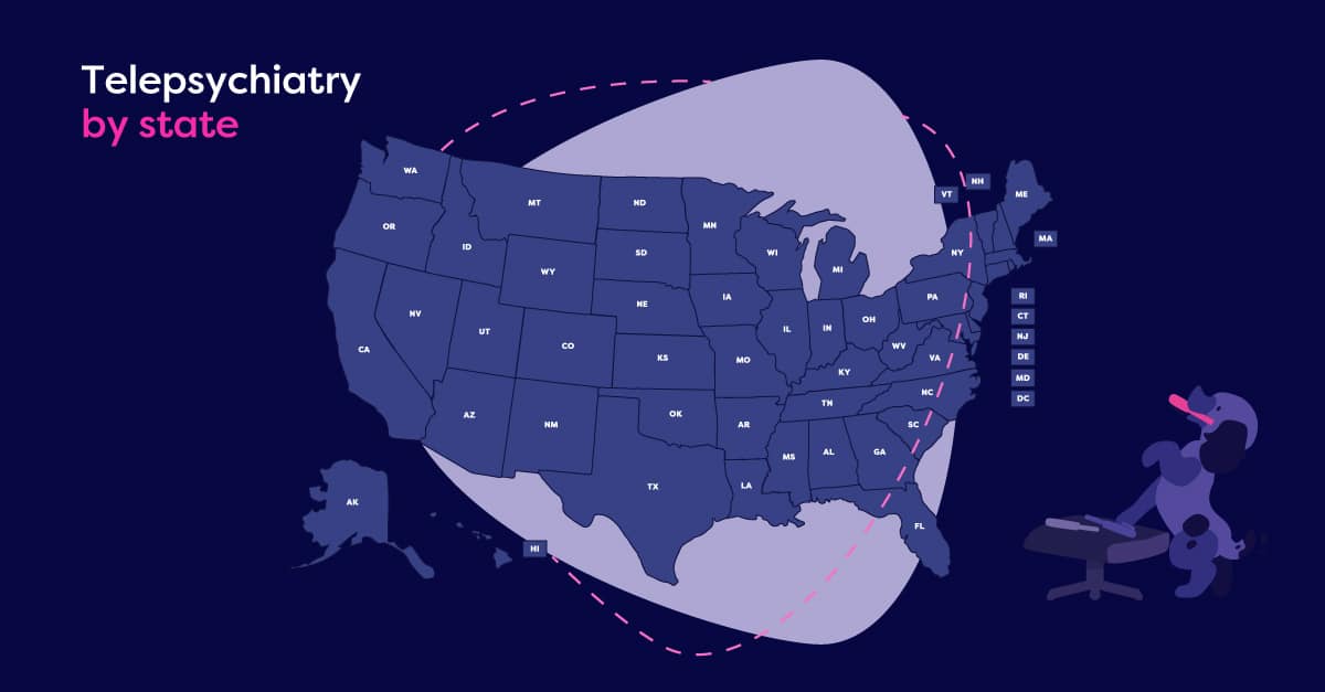 Telehealth Guidelines for Mental Health by State | Iris Telehealth