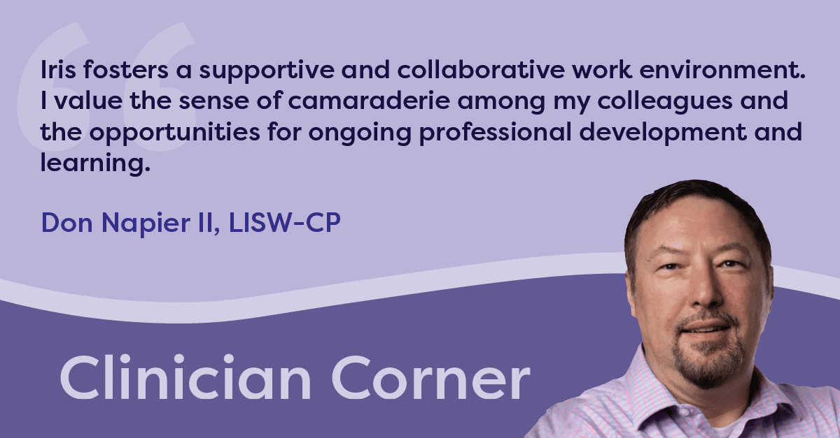 A Conversation with Don Napier II, LISW-CP on Virtual care